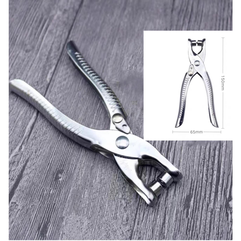 Punch air eye pliers Metal retainer punch loose-leaf punch machine hand ...