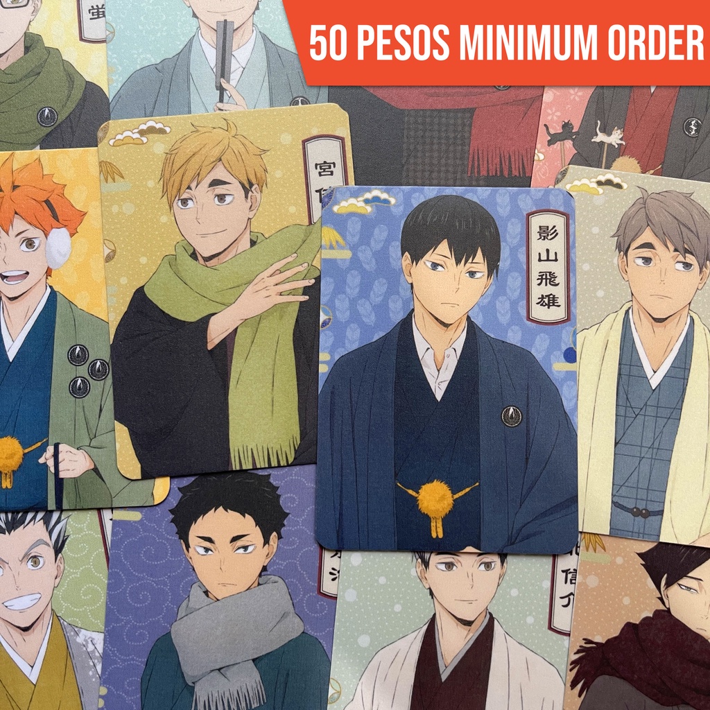 Haikyuu!! Winter Anime Themed Merch (Photocards, Art Prints) | Shopee ...