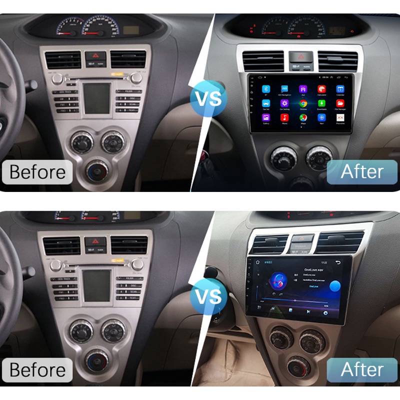 [With Screw]9 Inch/10inch Casing Car Android Player Casing Frame For ...