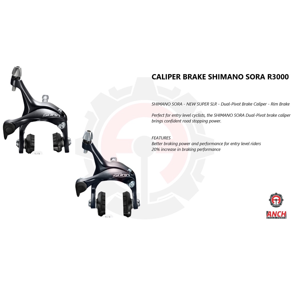 Caliper Brake Sora R3000 Shimano (pair) | Shopee Malaysia