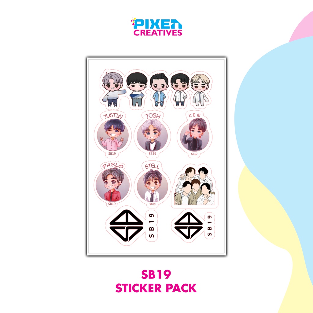 SB19 Sticker Pack Vinyl Laminated | Shopee Malaysia