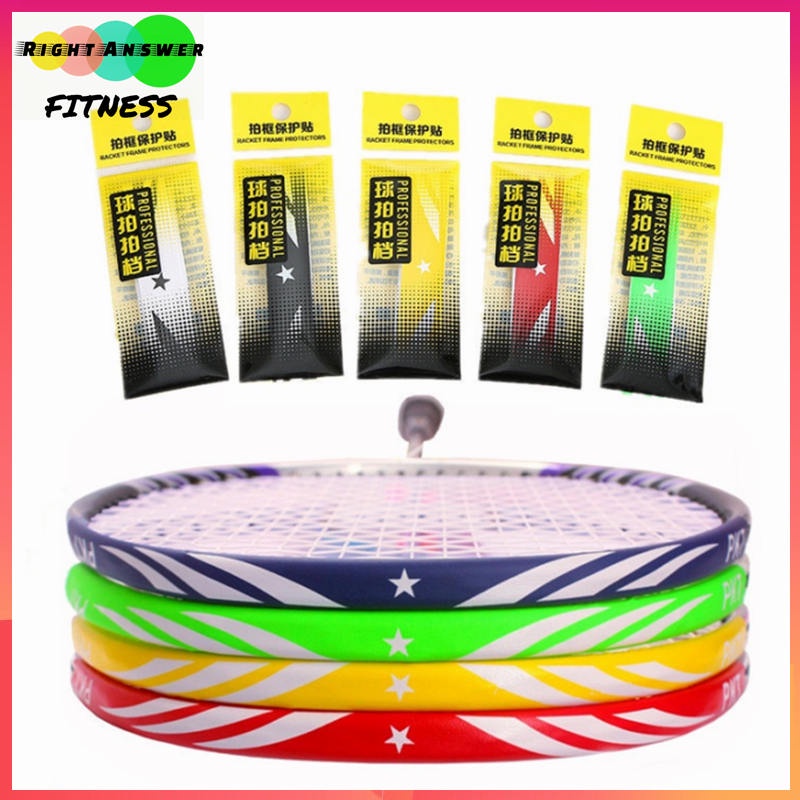5 Colors Badminton Racket Head Protector Tape Sport Tennis Accessories ...