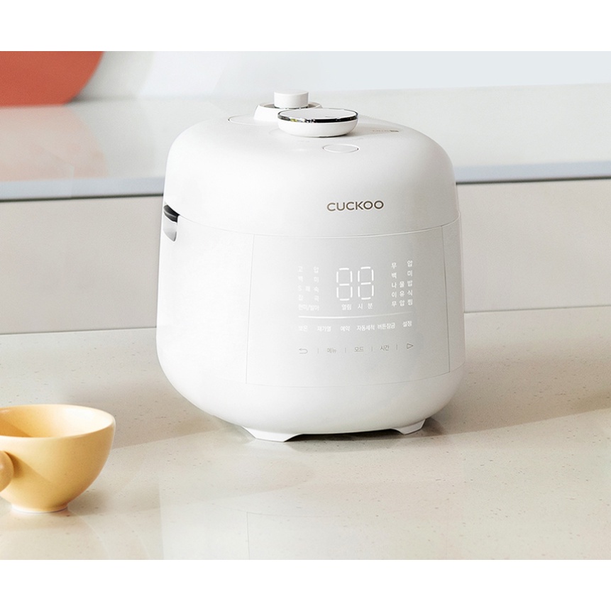 Cuckoo Twin Pressure Mini Electric Pressure Rice Cooker for 3 Persons ...