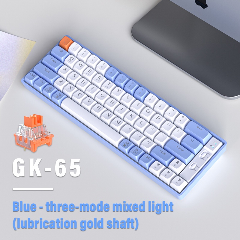 Mechanical keyboard 3 mode hotswap Mechanical keyboard RGB backlit ...