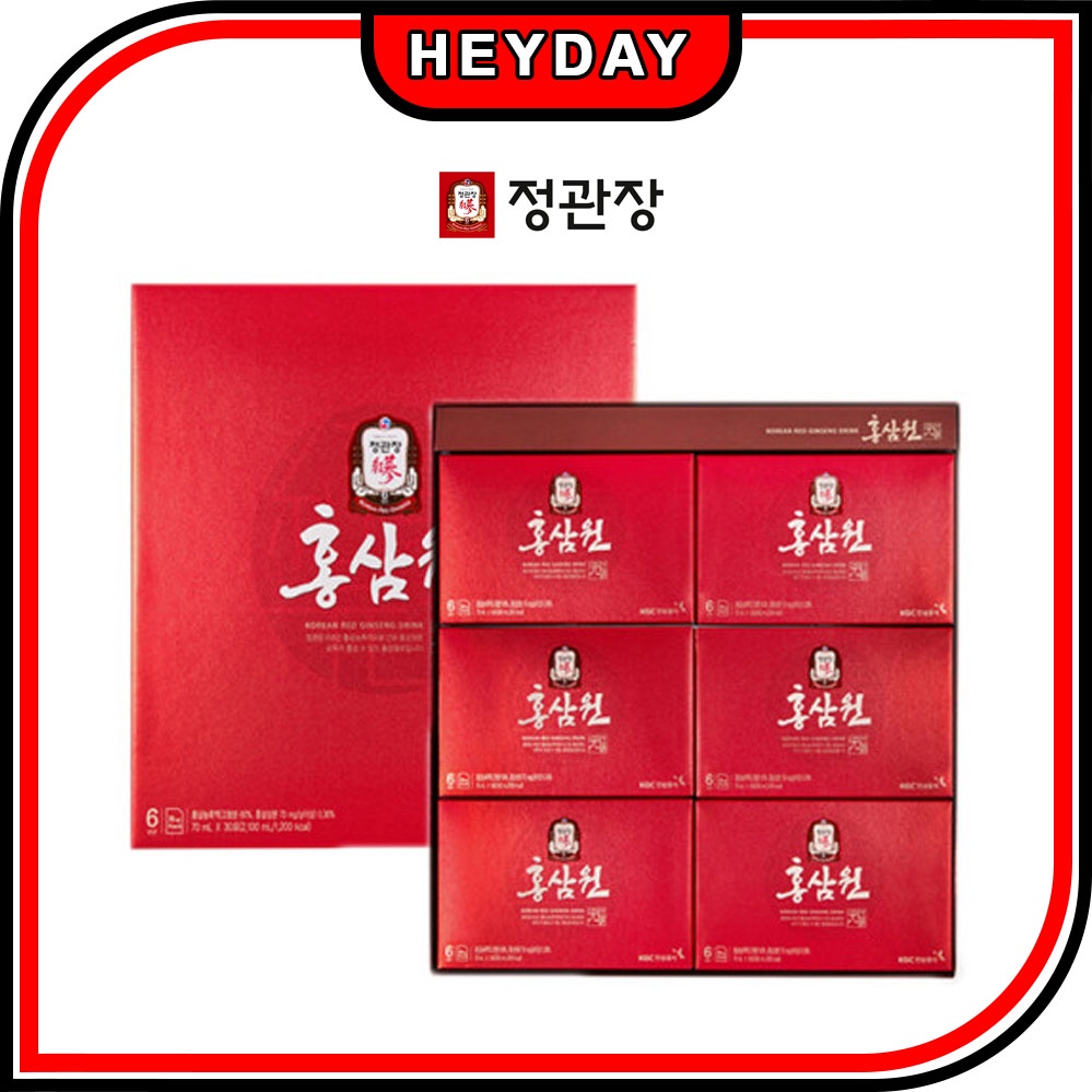 [Cheong Kwan Jang] Korean Red Ginseng Liquid 50ml x 30/60 pack ...