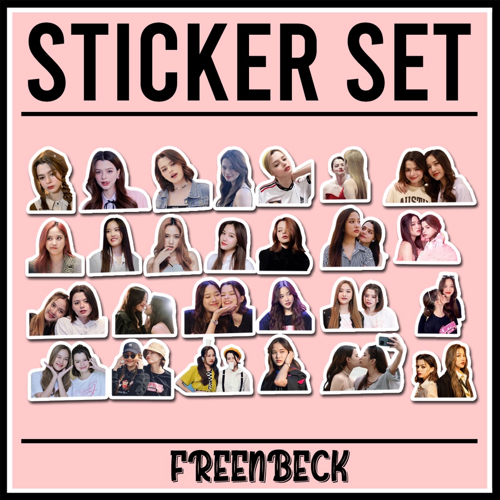 GAP The Series Freen and Becky Sticker Set (27 pcs) | Shopee Malaysia