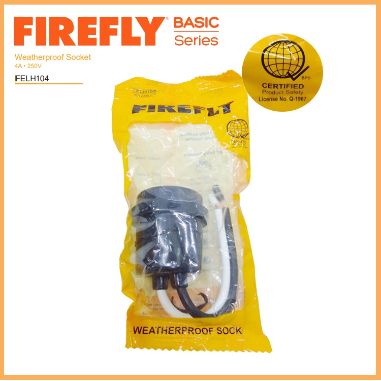 Firefly Weatherproof Socket 4A • 250V | Shopee Malaysia