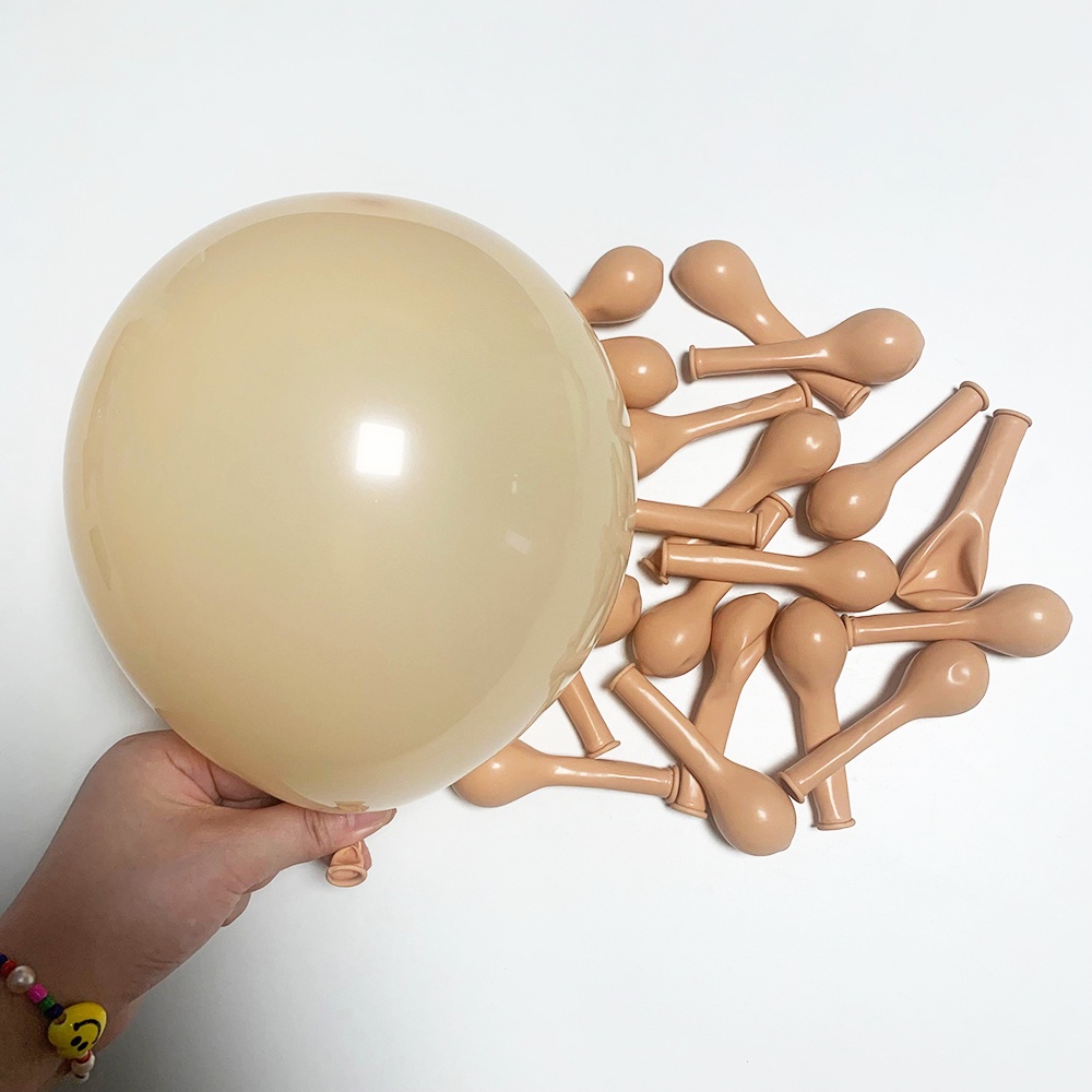 5/10/18inch Retro White Sand Balloon Pink Coffee Sage Green Ballon ...