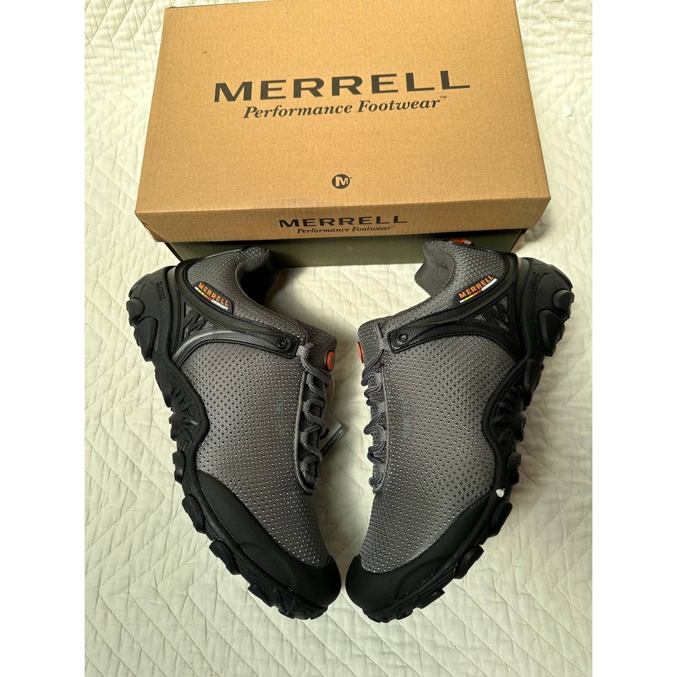 Merrell Gray Hiking Shoes (For Men) | Shopee Malaysia