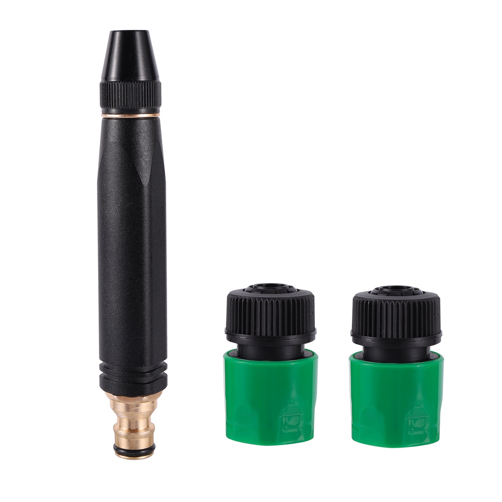 High Pressure Hose Nozzle Adjustable Twist Sweeper Sprayer Brass Nozzle ...