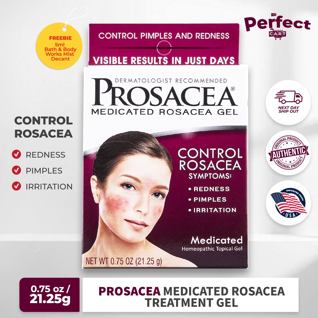 Prosacea Medicated Rosacea Treatment Gel 75 oz. | Shopee Malaysia