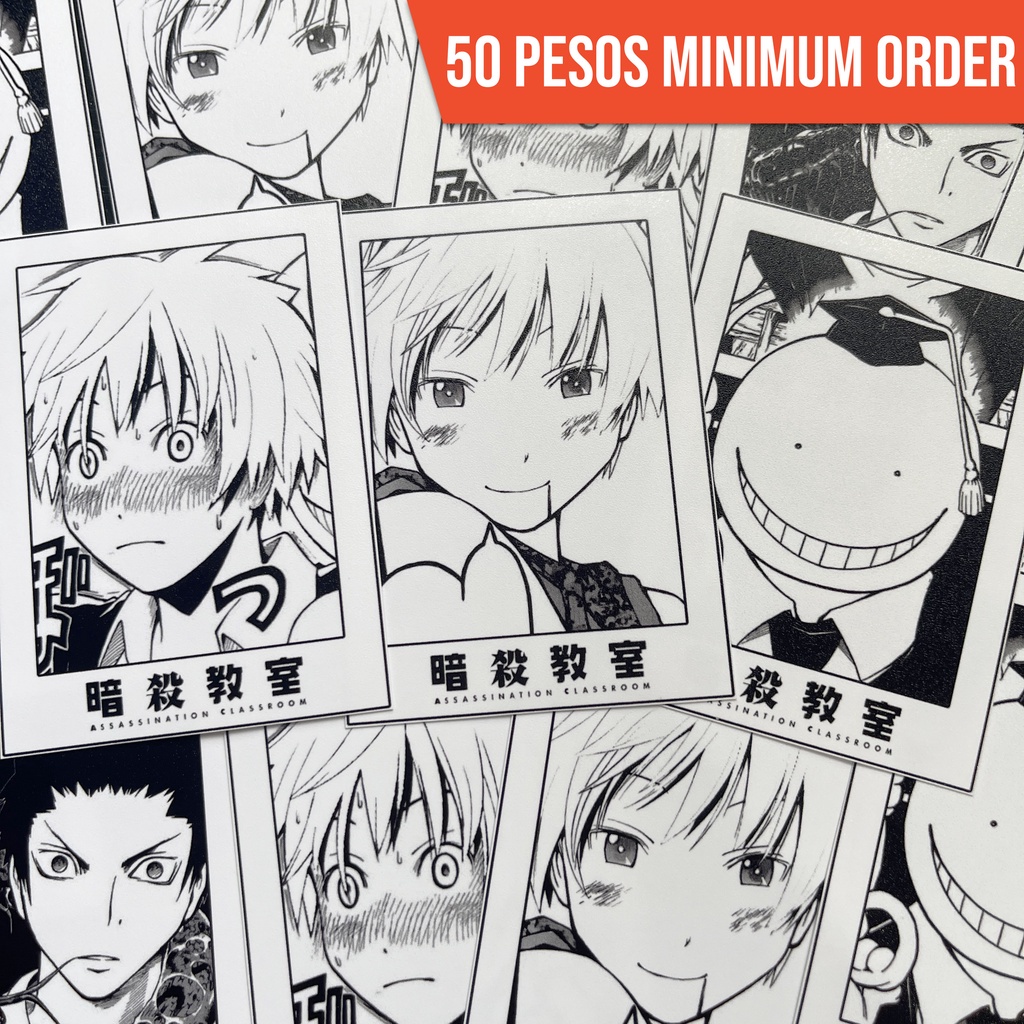 Assassination Classroom Anime Manga Photocard (Photopaper) | Shopee ...