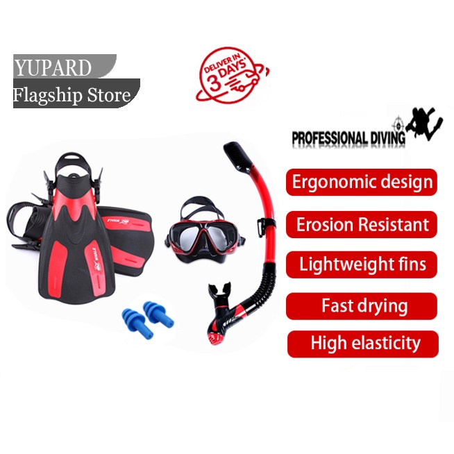 WHALE Diving Caps + Glasses + Masks with Breathing Pipes MK2600 + SK900 ...