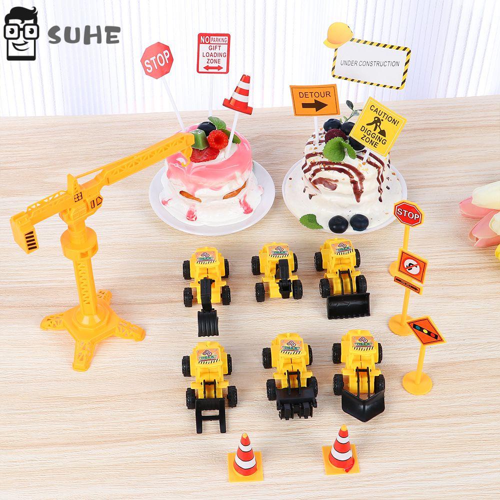 Construction Cake Topper / Engineering Cake topper / Crane Cake Topper ...