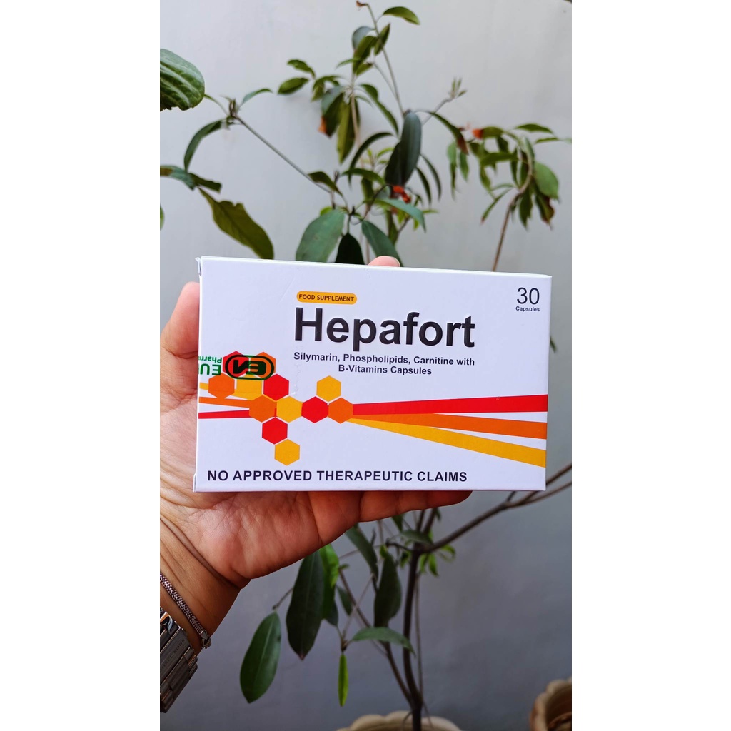 Hepafort Silymarin,Phospholipids,Carnitine with B-Vitamins Capsules ...