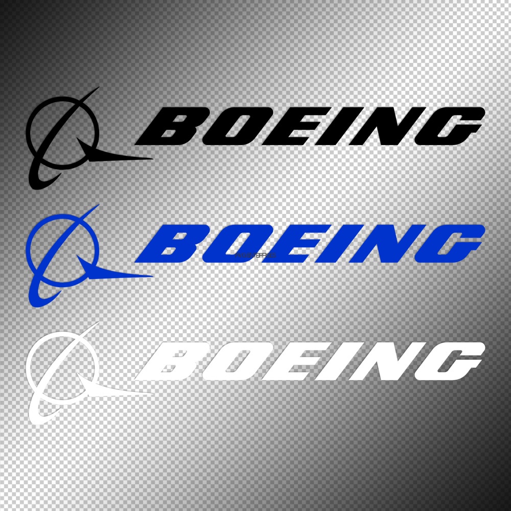 Stickers | 1X Boeing | Decals | Vinyl Weather Proof | 8 inches Airline ...