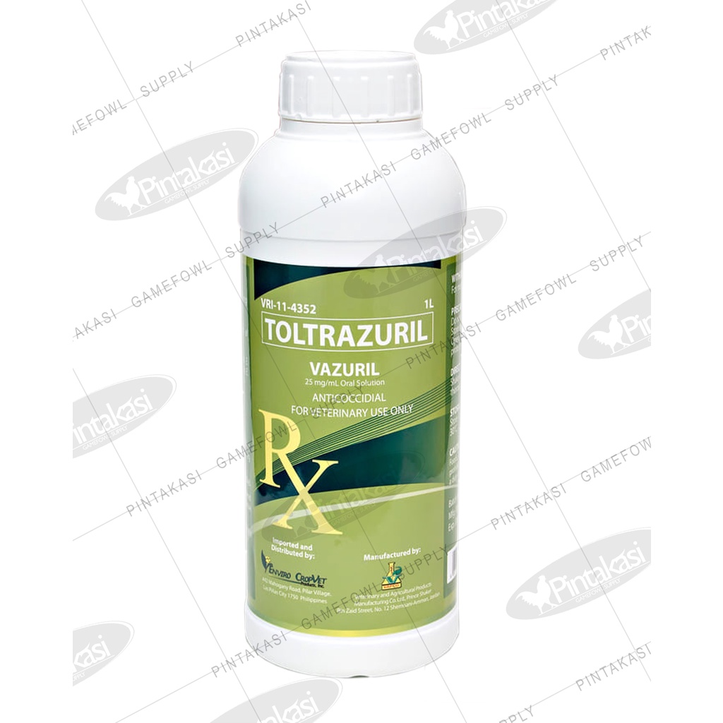 Toltrazuril Vazuril 1L Anticoccidial Oral Solution for Poultry and ...