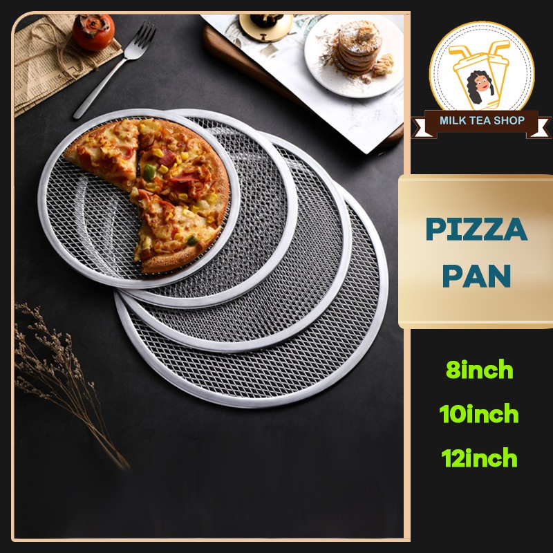 Pizza Screen Pizza Pan Round Mesh Tray Thin Crust Tray Baking Tool ...
