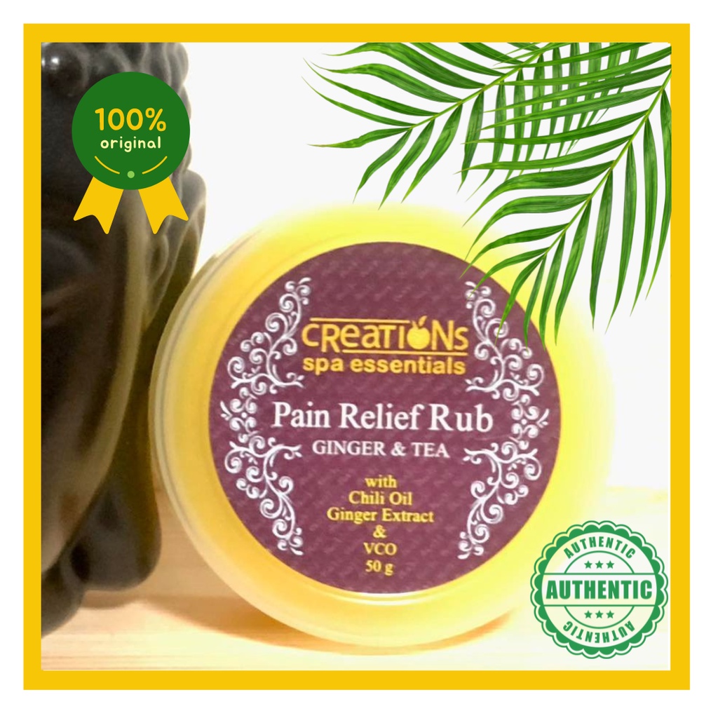 Creations Spa Essentials Ginger & Tea 50g (Yellow) | Shopee Malaysia