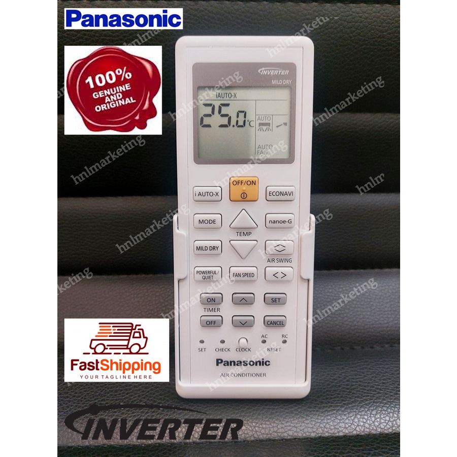 panasonic air conditioner remote control original a75c07360 a75c03550 ...