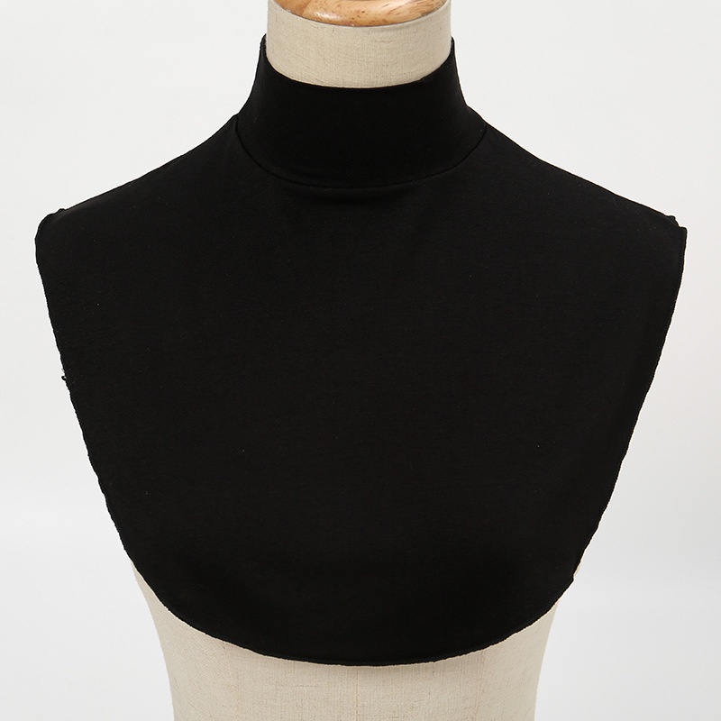 High Neck Inner Leher Dada-Turtleneck Half Inner-Inner Tutup Leher ...