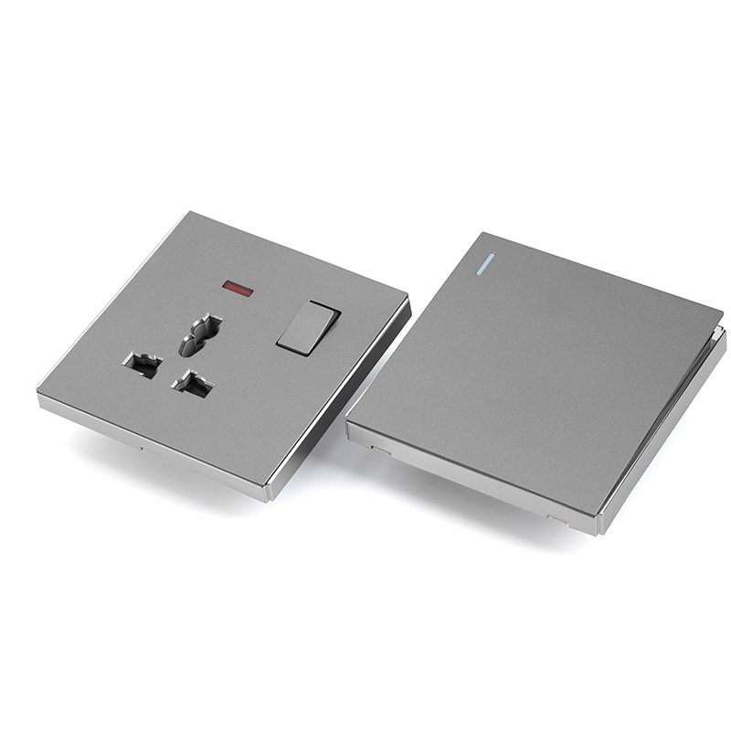 S1 IEC SQM electrical single 13a double socket wholesaler wall switches ...