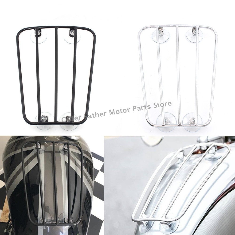 Motorcycle Suction Cups Fuel Gas Tank Luggage Rack Aero Parcel Rack For ...