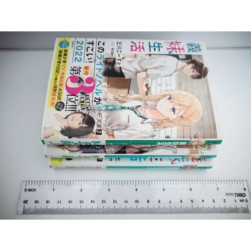 Gimai Seikatsu Days With My Stepsister Light Novel Vol123 Like New Shopee Malaysia 