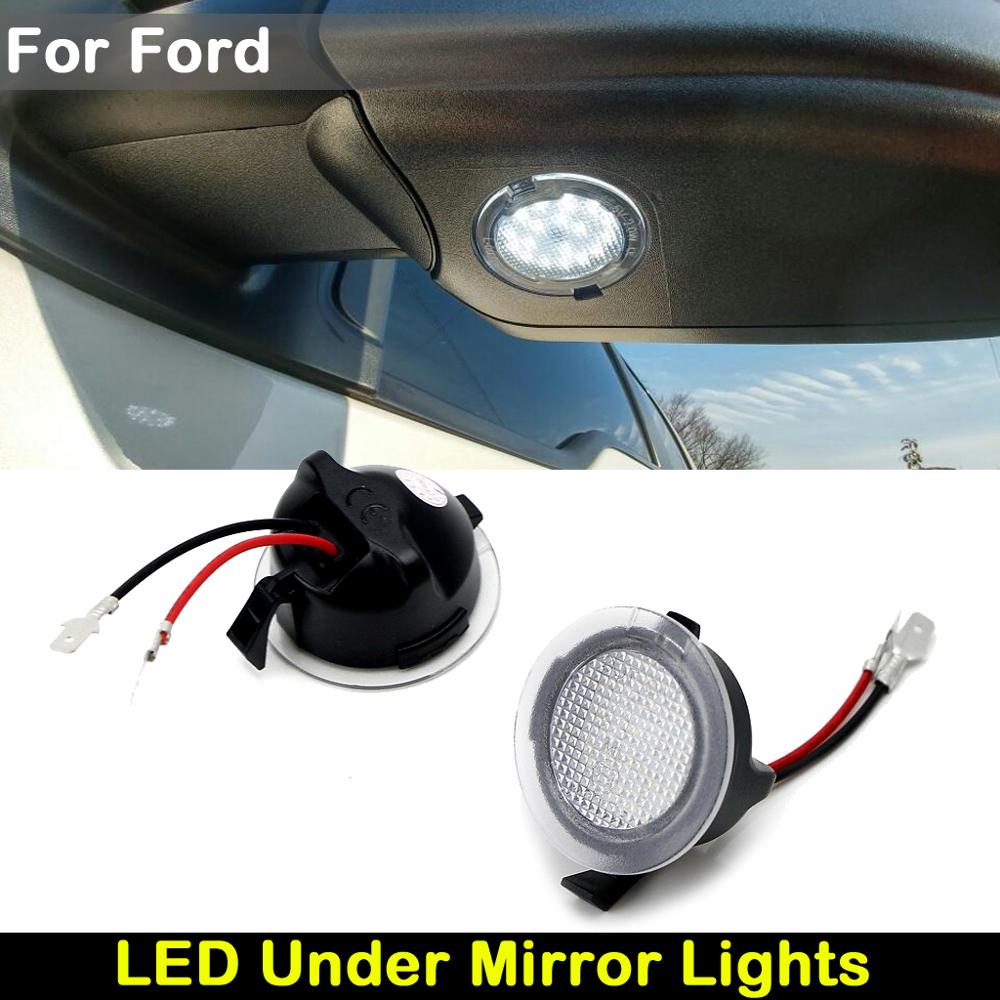 2pcs car side under mirror lamps LED Puddle Light For Ford Taurus ...