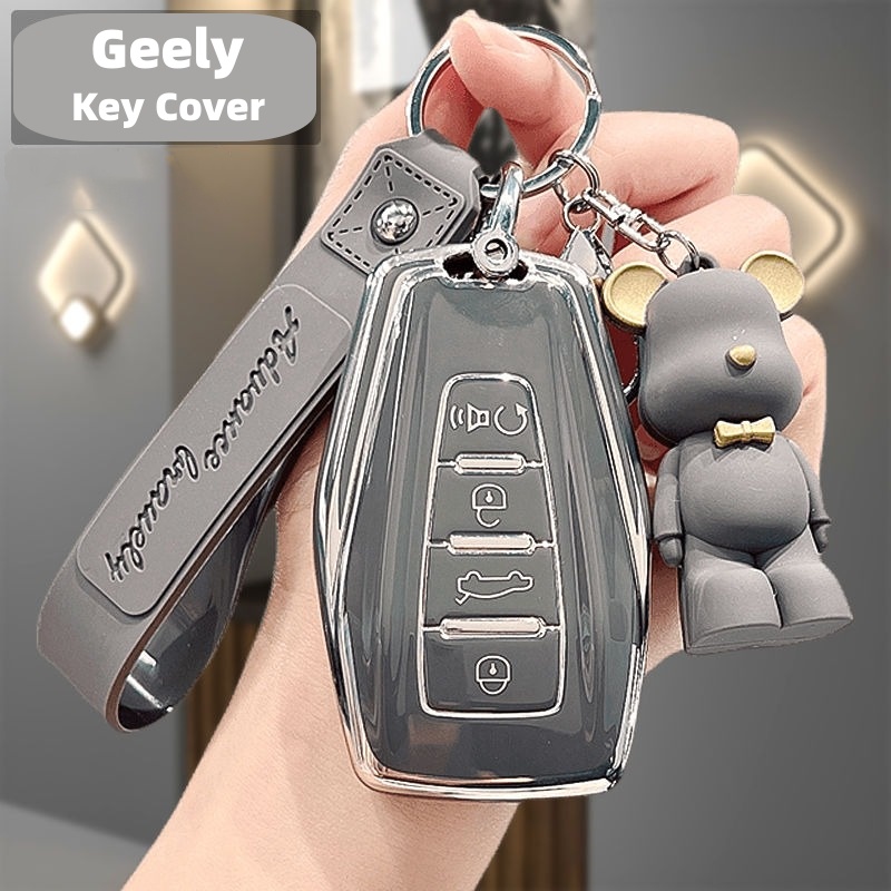 Geely Key Cover Geely Keychain Coolray accessories Emgrand accessories ...
