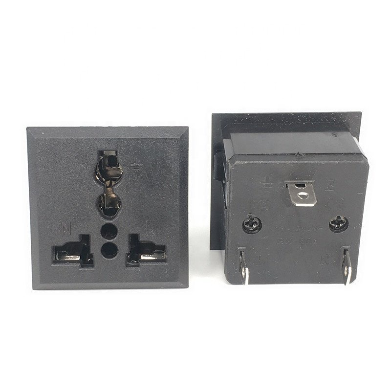 AC Universal Power Socket 13A 250V UK EU US AU Power Inlet ...