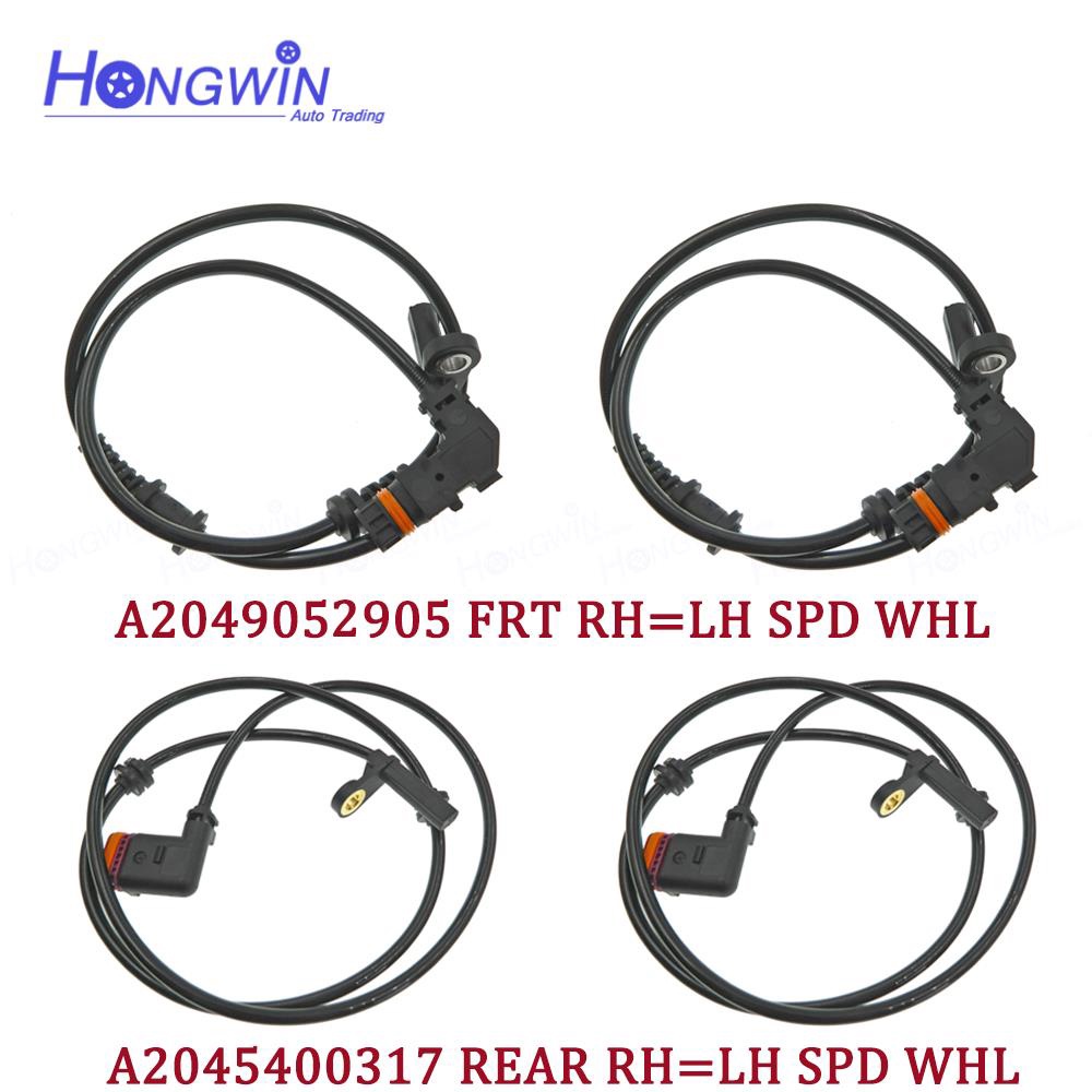 Front Rear Left Right Wheel Speed ABS Sensor For Benz W204 C200K C280 ...