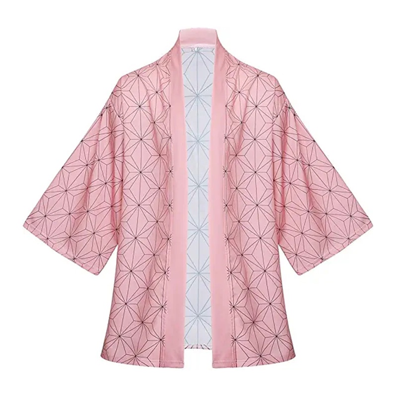Kid Demon Slayer Cosplay Kimono Haori Kimetsu No Yaiba Kamado Nezuko ...