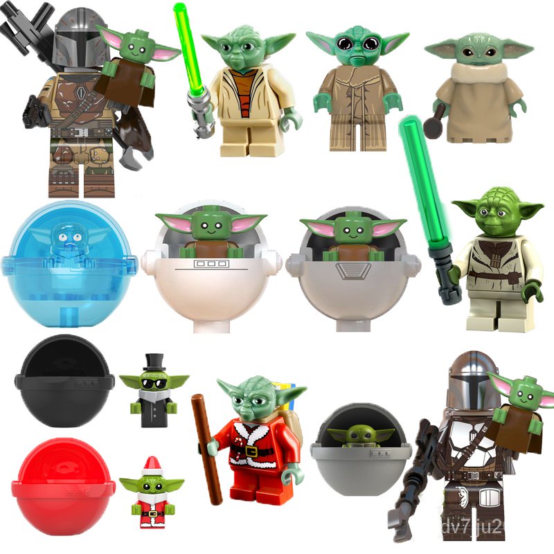 wm blocks Movie Character Yoda baby Models Star The Clone Trooper Wars ...