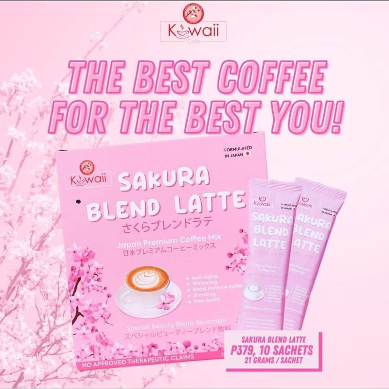 Sakura Blend Latte (Japan Premium Coffe Mix) | Shopee Malaysia
