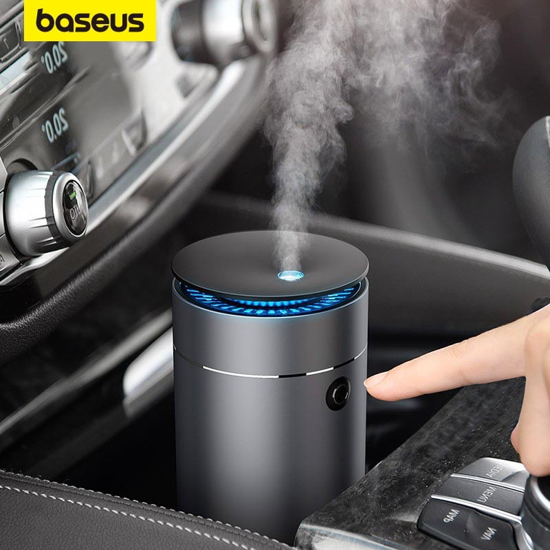 Baseus Car Diffuser Humidifier Air Freshener with LED For Car Essential ...