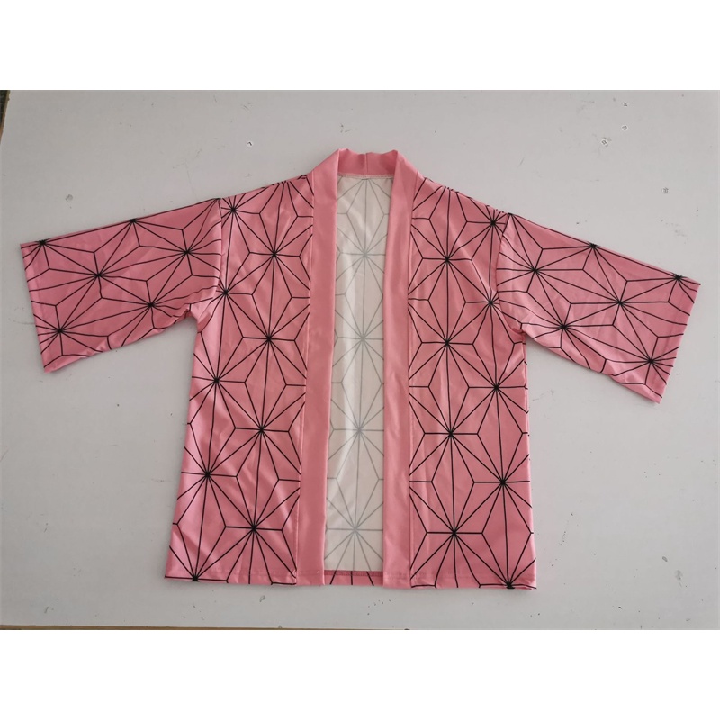 Kid Demon Slayer Cosplay Kimono Haori Kimetsu No Yaiba Kamado Nezuko ...