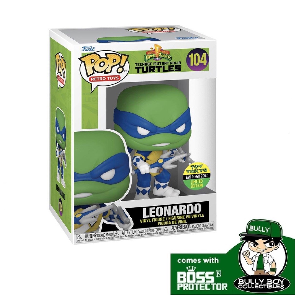 POP! Retro Toys: Teenage Mutant Ninja Turtles x Power Rangers ...