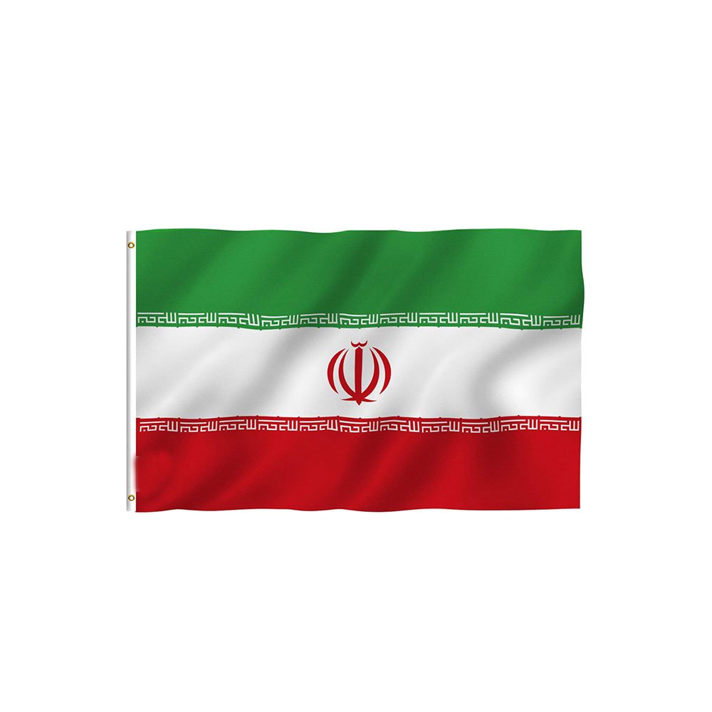 custom made 3x5ft Iran national flag polyester printing 32 countries ...