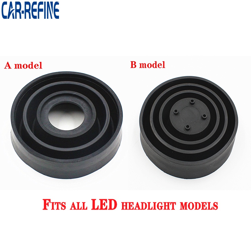 CAR-REFINE 2PCS LED H7 Waterproof Rubber Headlight Dust Cover H11 H4 H7 ...