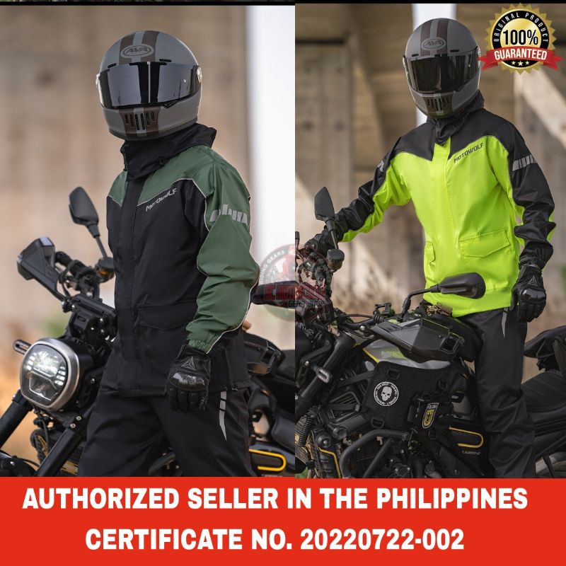 MOTOWOLF RAINCOAT AND PANTS V3 / V3B NEWLY UPGRADED | Shopee Malaysia
