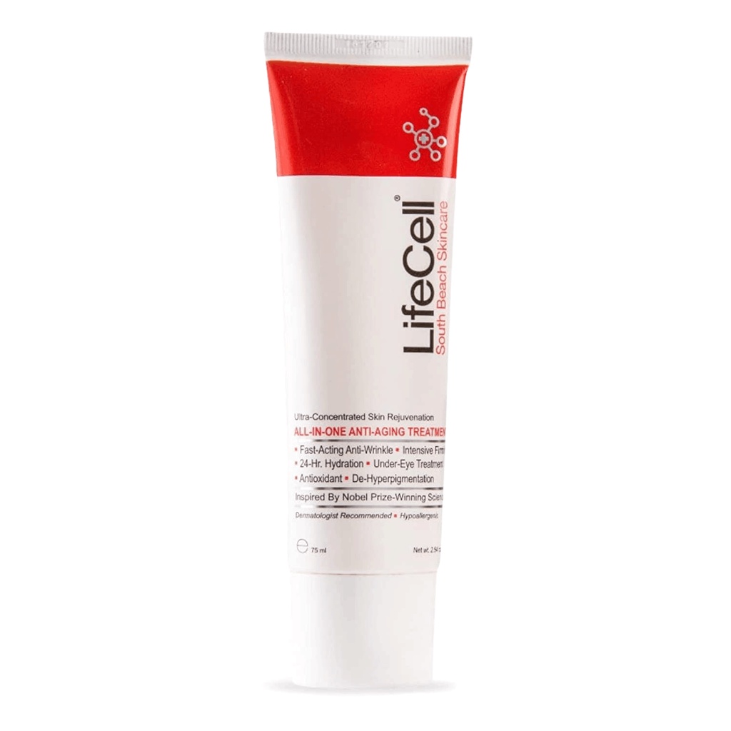 LifeCell Genuine South Beach Skincare All-in-One Anti-Aging Treatment ...