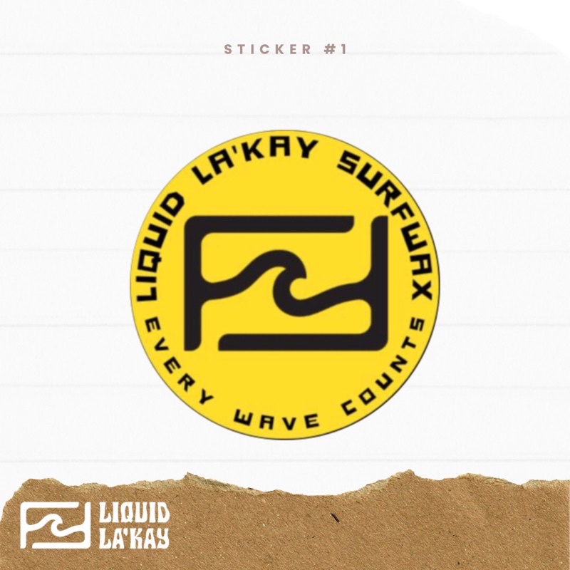 Liquid La'kay Stickers 3 pcs per pack | Shopee Malaysia