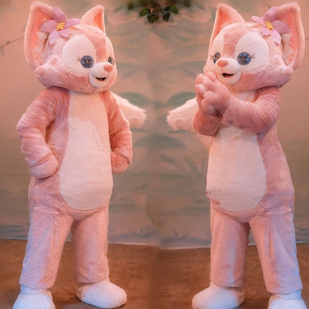Gna belle cartoon garment doll dress pink fox lina bell Lingna Costume ...