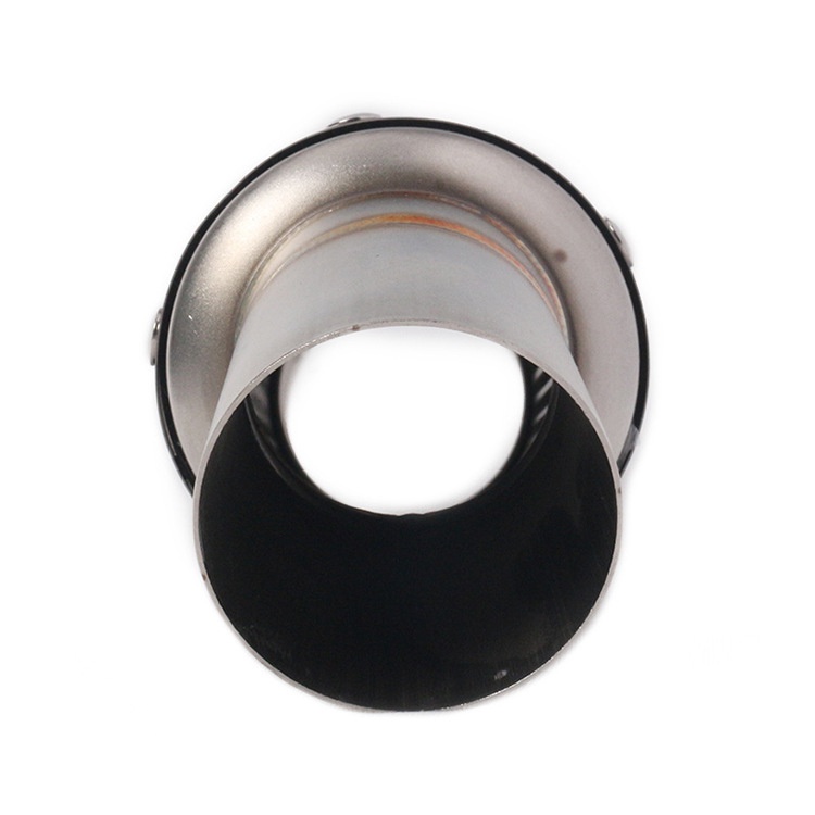 51MM Universal Bell Mouth Motorcycle Exhaust Tip Tail Tube 2 Inches ...