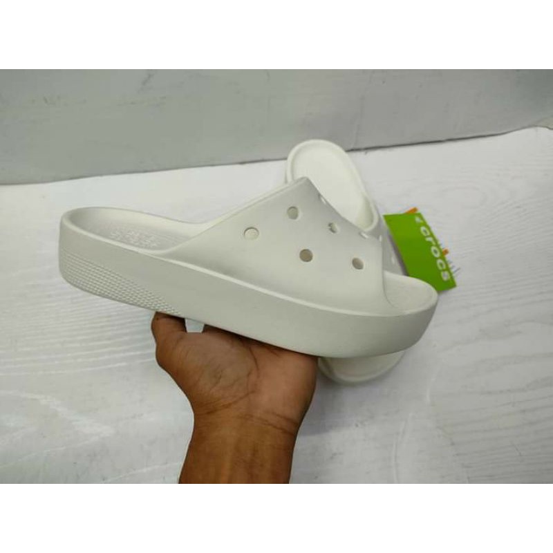 classic platf0rm slide "white" for w0men | Shopee Malaysia