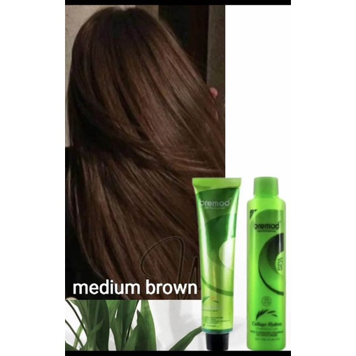MEDIUM BROWN-BREMOD HAIR COLOR BUNDLE WITH OXI 100 ML | Shopee Malaysia