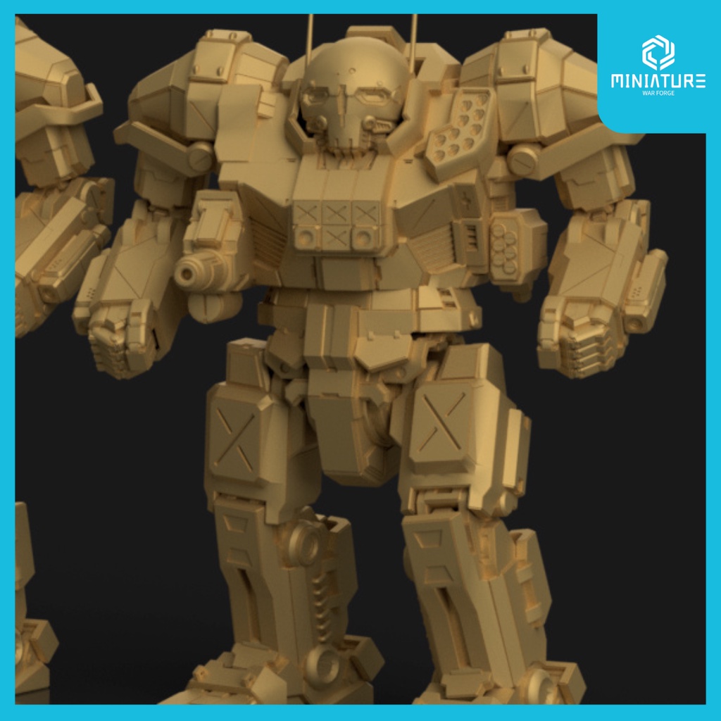 Atlas AS7-D for Battletech w/30mm Hexbase | Shopee Malaysia
