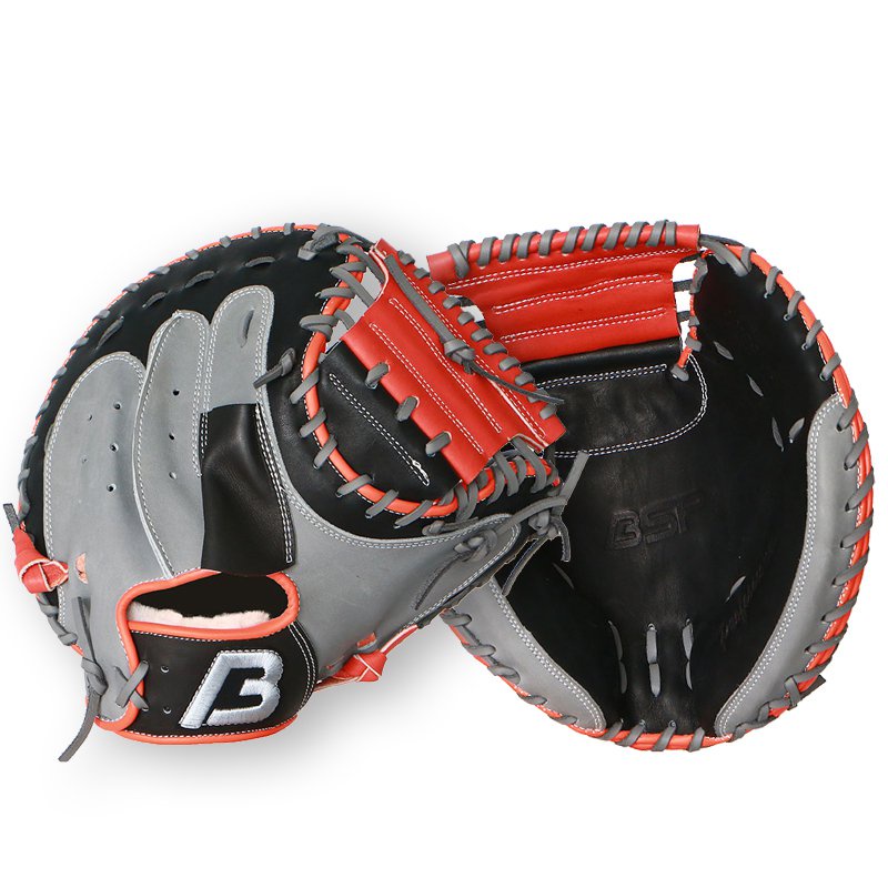 Professional custom left handed japanese kip leather catchers youth ...