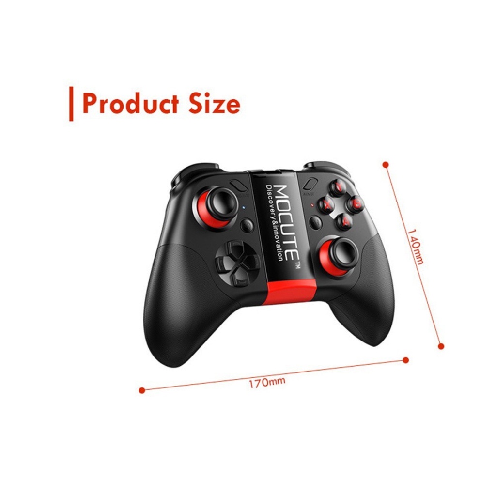 Mocute 050 Bluetooth 3.0 Wireless Gamepad Game Controller Black ...
